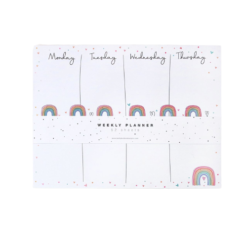 Rainbow Weekly Planner – LITTLE BIRDY