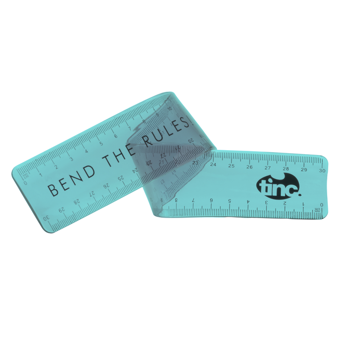 Bendy Ruler 30cm in Blue – LITTLE BIRDY